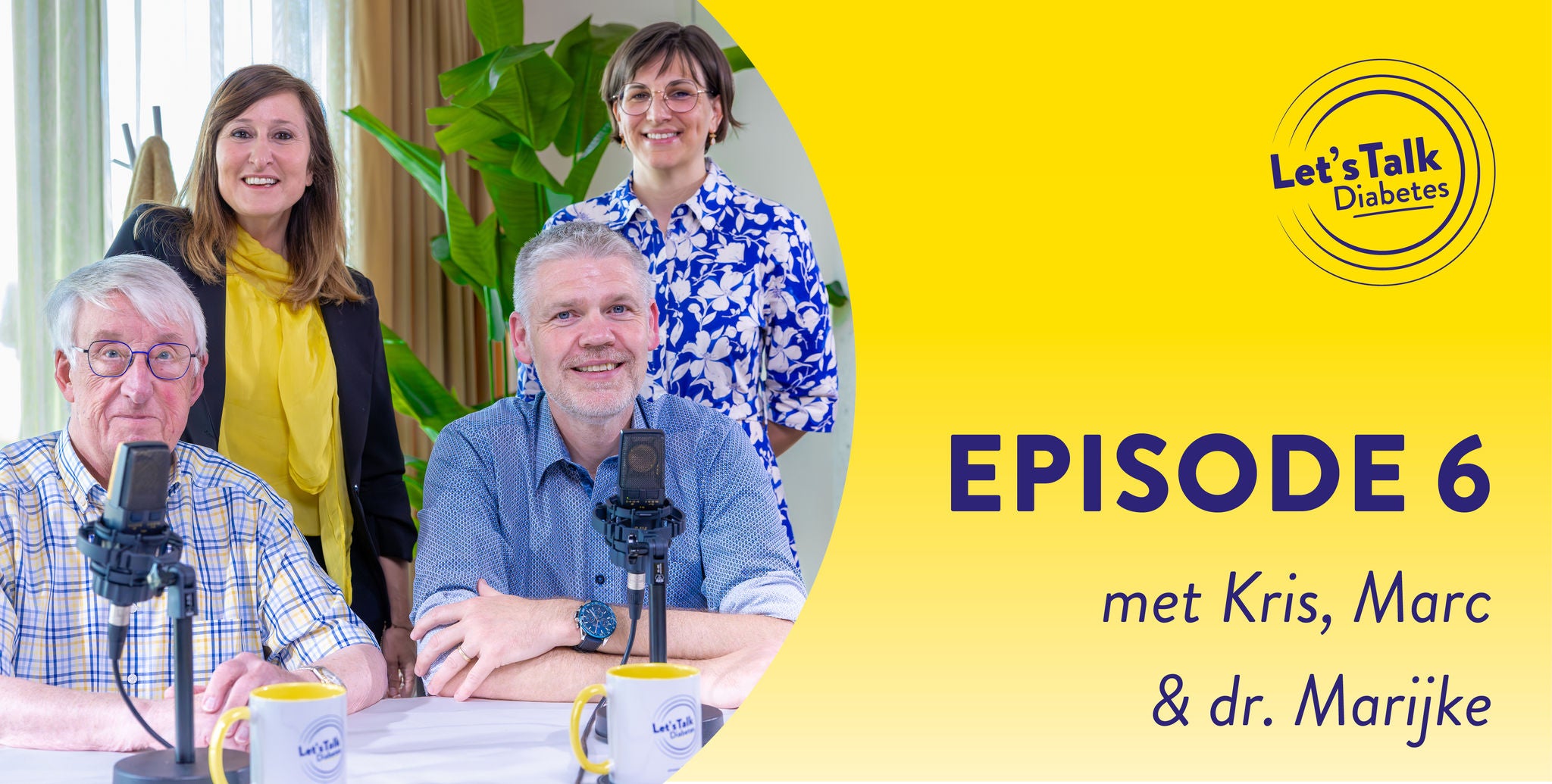 Onze Podcast zonder filter over diabetes