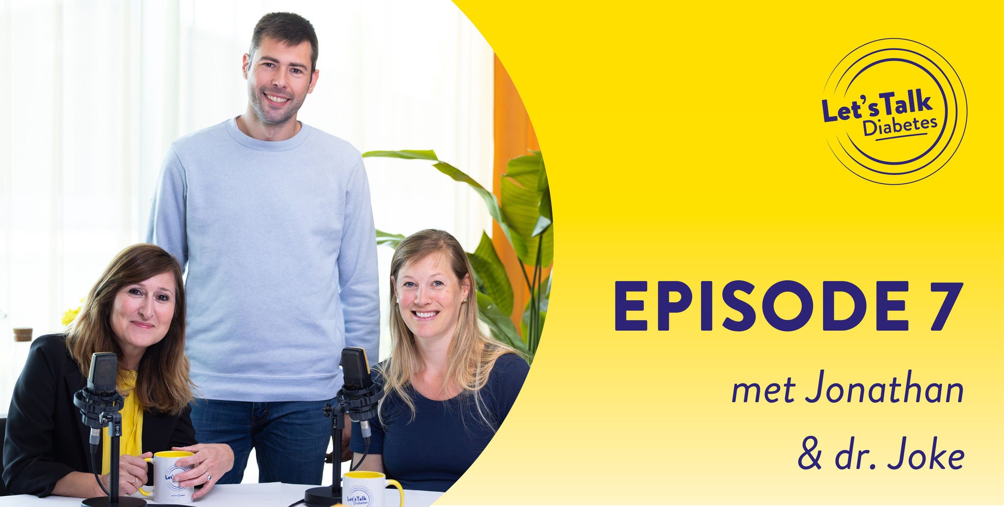 Onze Podcast zonder filter over diabetes