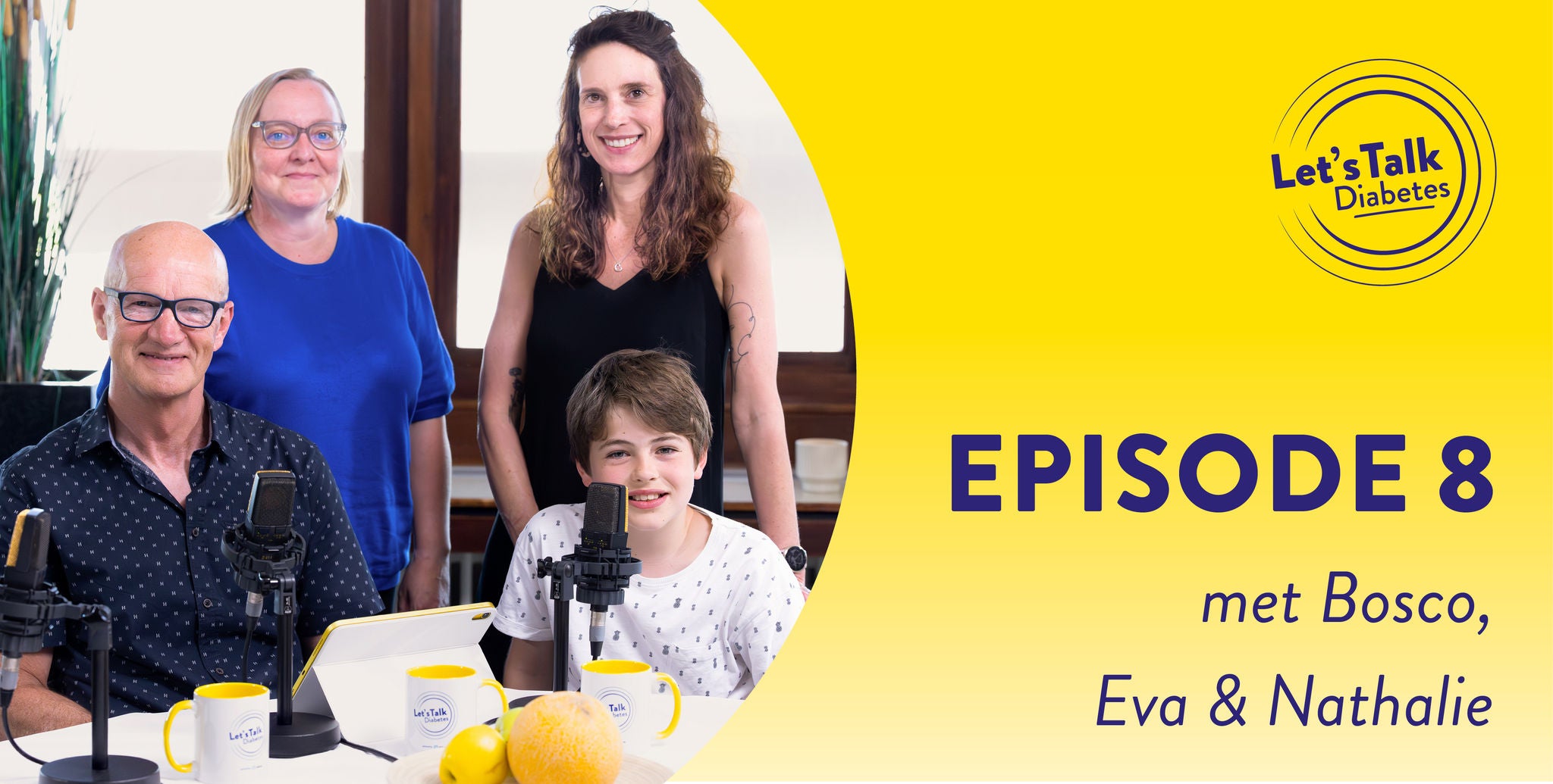 Onze Podcast zonder filter over diabetes