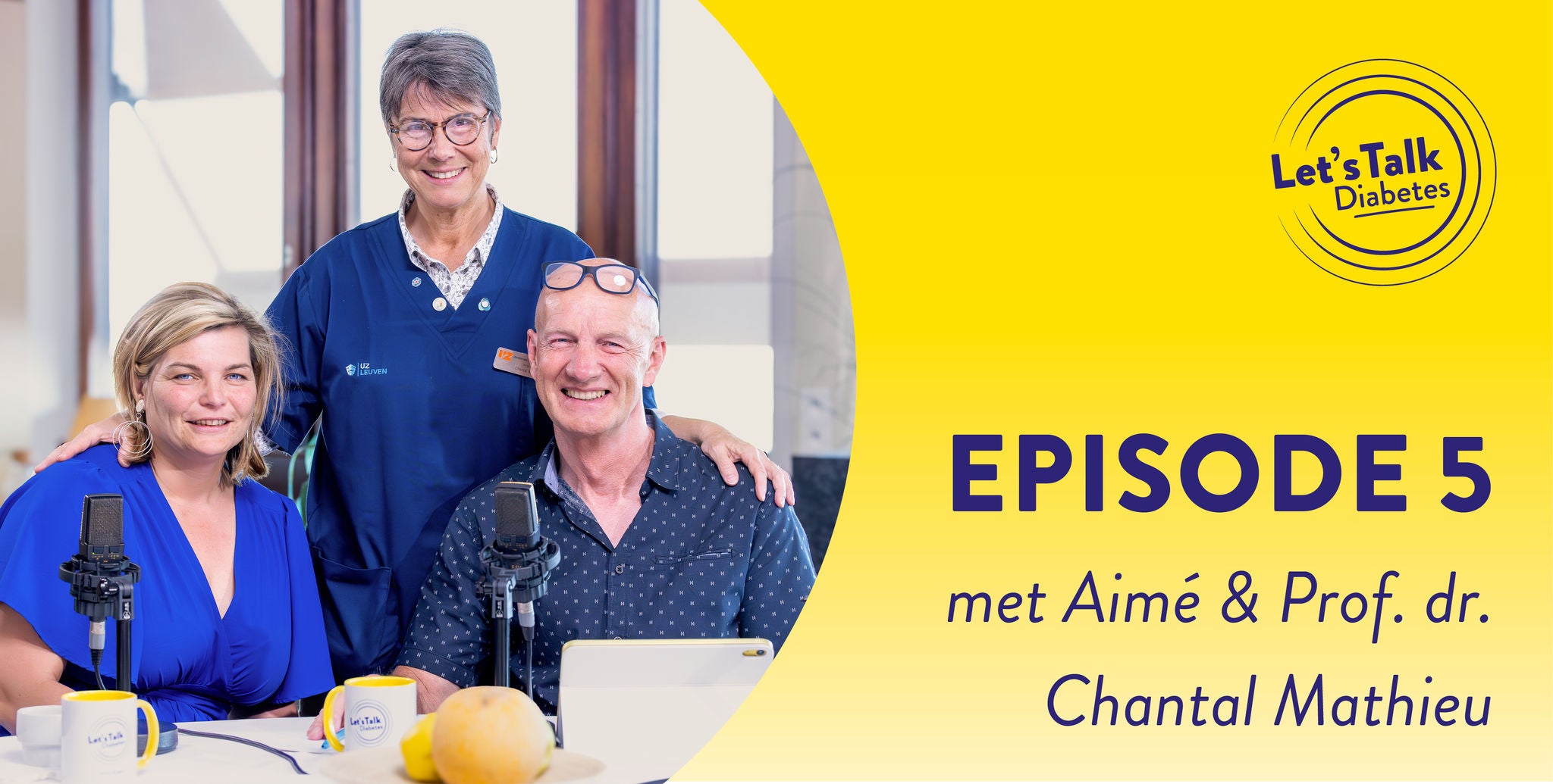 Onze Podcast zonder filter over diabetes
