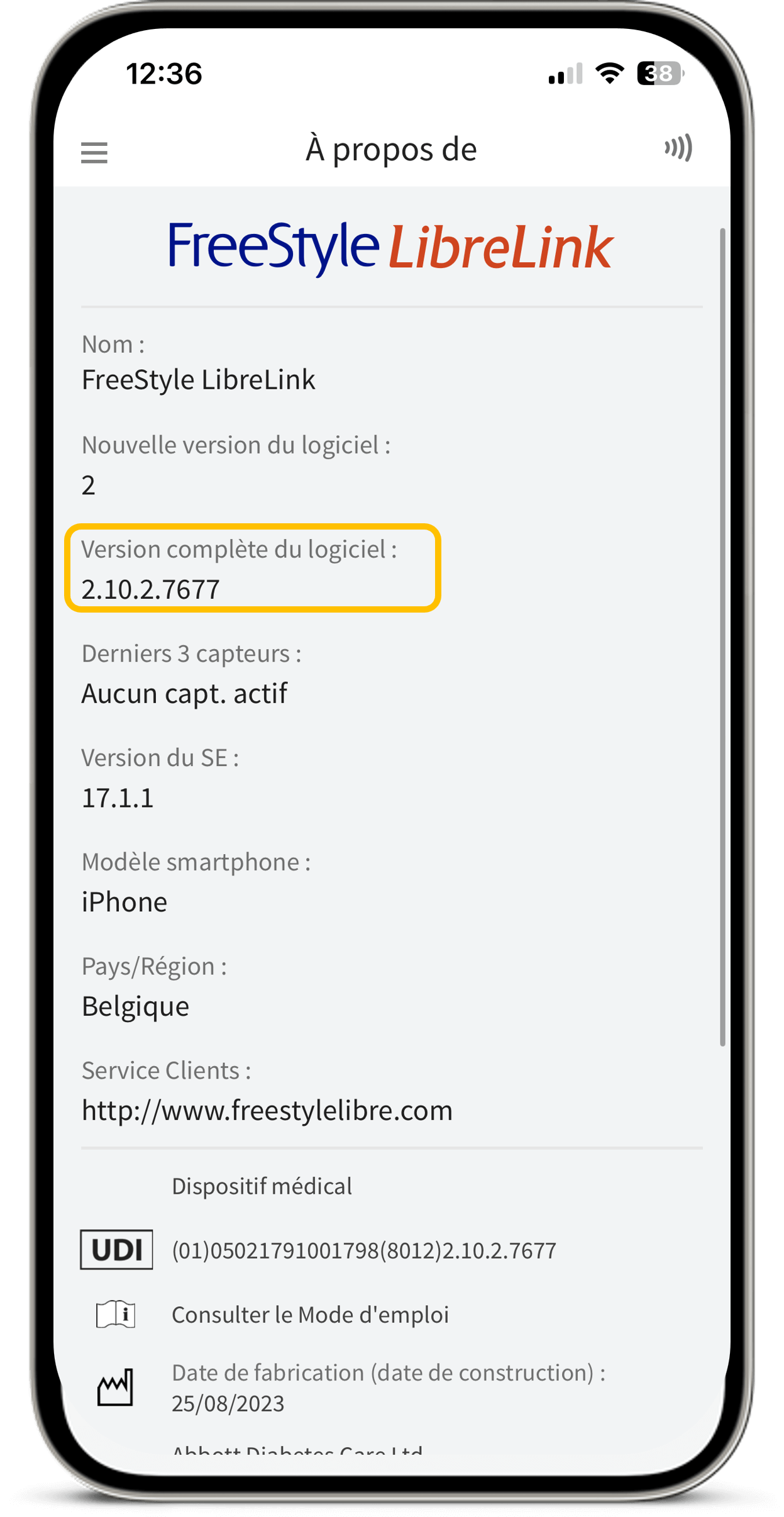 Guide de compatibilité avec nos apps FreeStyle Libre